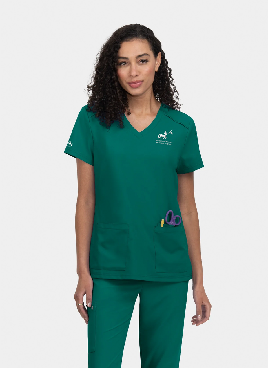 Kin Mercer & Hughes - Koi Cureology Cardi - Hunter – Happythreads UK