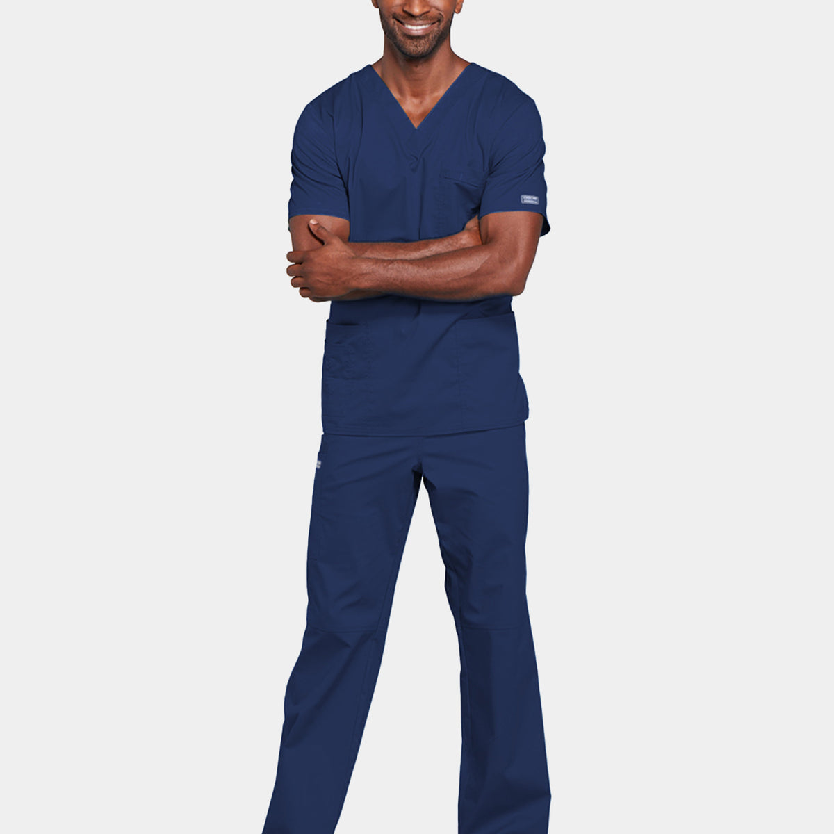 Cherokee Core Stretch Unisex Scrub Set - Navy – Happythreads UK