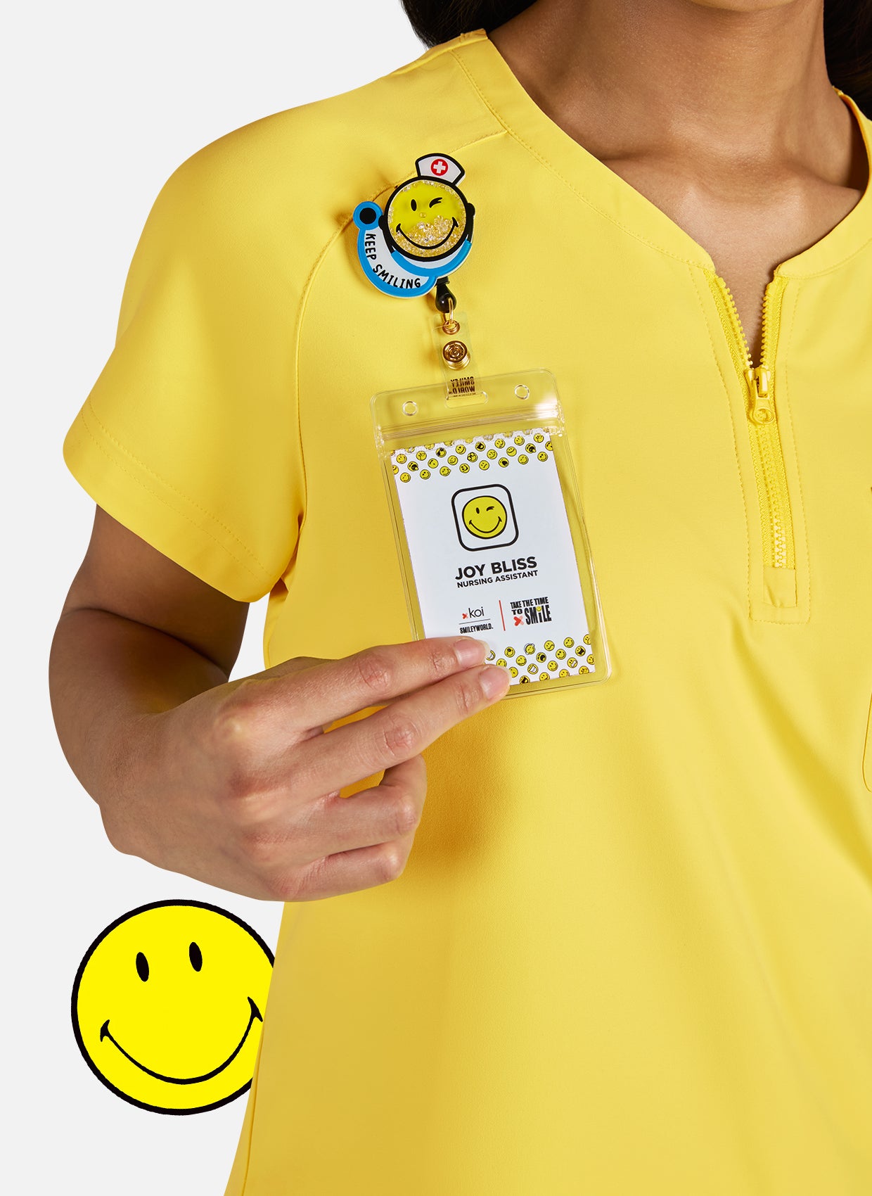 Koi Smiley Scrubs – Happythreads UK